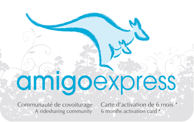 Covoiturage pour le Québec, le Canada et les États-Unis - AmigoExpress