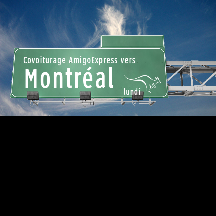 Covoiturage de Québec, QC vers Montréal, QC le Lundi le 10 novembre à ...